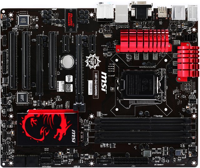 Matična ploča MSI INTEL H87-G43 GAMING ATX 4xDDR3 6xSATAIII 3xUSB 3.0 8xUSB 2.0 4xPCI Express 3xPCI 1xVGA 1xDVI 1xHDMI Socket 1150