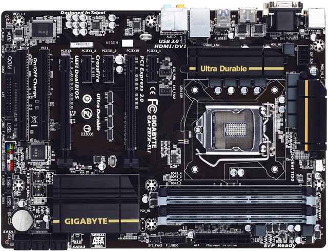 Matična ploča GIGABYTE INTEL GA-Z87X-SLI ATX 4xDDR3 6xSATAIII 5xUSB 3.0 4xUSB 2.0 5xPCI Express 2xPCI 1xVGA 1xDVI 1xHDMI Socket 1150