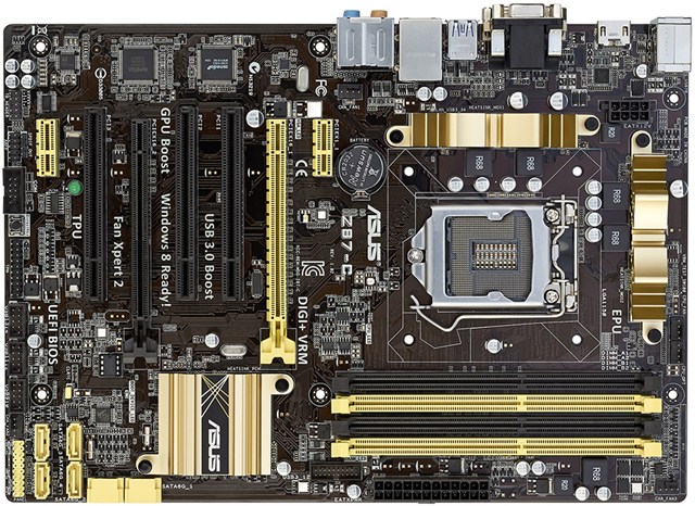 Matična ploča ASUS INTEL Z87-C ATX 4xDDR3 6xSATAIII 5xUSB 3.0 5xUSB 2.0 4xPCI Express 3xPCI 1xVGA 1xDVI 1xHDMI Socket 1150