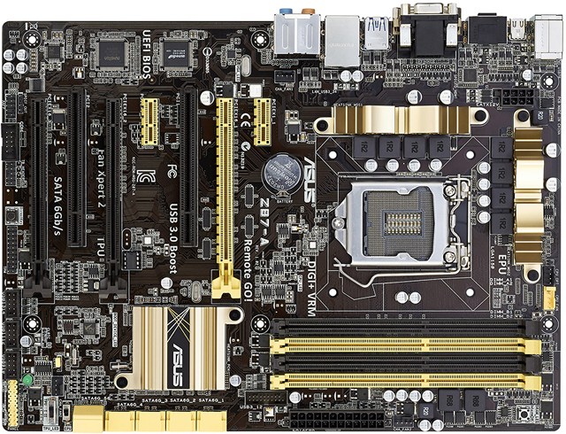 Matična ploča ASUS INTEL Z87-A ATX 4xDDR3 6xSATAIII 5xUSB 3.0 5xUSB 2.0 5xPCI Express 2xPCI 1xVGA 1xDVI 1xHDMI 1xDisplayPort Socket 1150