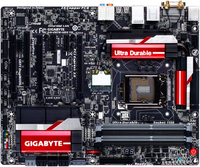 Matična ploča GIGABYTE INTEL GA-Z87X-UD5 TH ATX 4xDDR3 8xSATAIII 8xUSB 3.0 3xUSB 2.0 6xPCI Express 1xPCI 1xDVI 1xHDMI 2xThunderbolt Socket 1150