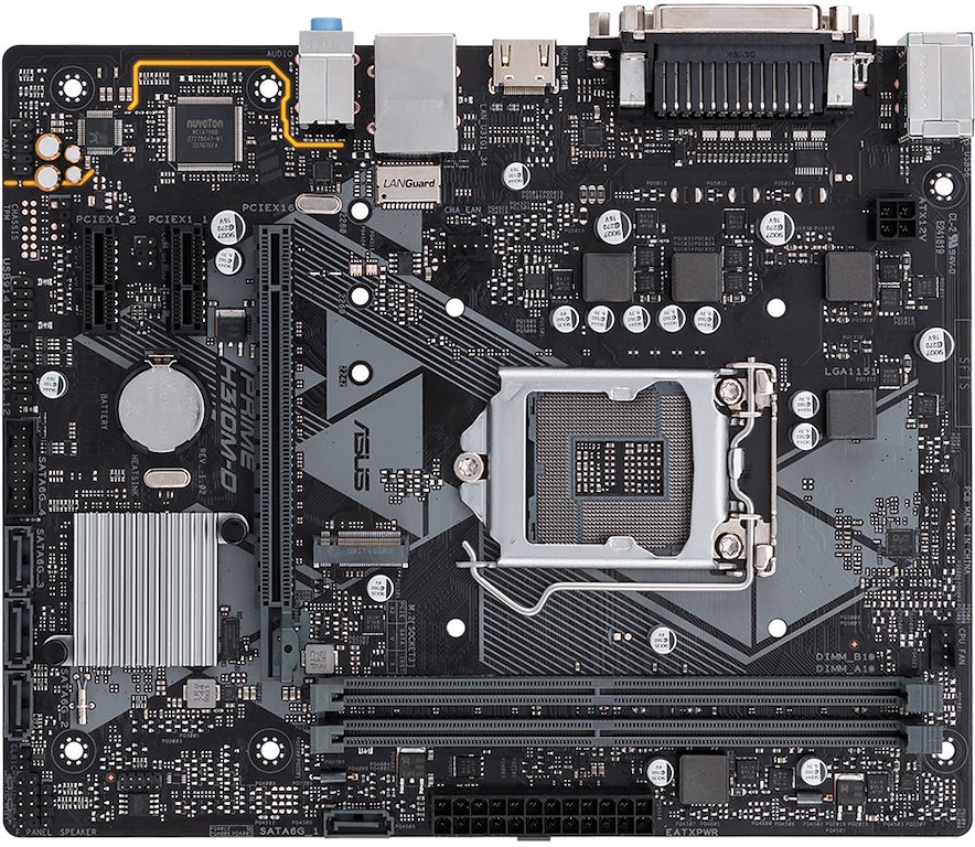 Matična ploča ASUS INTEL / Socket 1151 / čipset H310 / memorija 2 x DDR4 / video izlaz VGA HDMI 1.4 / skladištenje podataka M.2 Socket 3 i 4 x SATA / eksterni port 2 x USB 3.1 / eksterni port 2 x ...