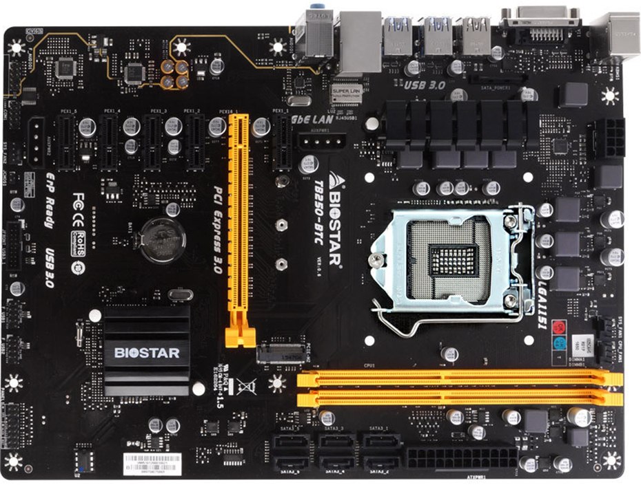 Matična ploča BIOSTAR INTEL / Socket 1151 / čipset B250 / memorija 2 x DDR4 / video izlaz DVI / skladištenje podataka M.2 Socket 3 konektor i 6 x SATA / eksterni port 4 x USB 3.0 / eksterni port 4...