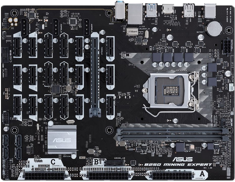 Matična ploča ASUS INTEL / Socket 1151 / čipset B250 / memorija 2 x DDR4 / video izlaz HDMI / skladištenje podataka 4 x SATA / eksterni port 2 x USB 3.1 / eksterni port 2 x USB 2.0 / interni port ...