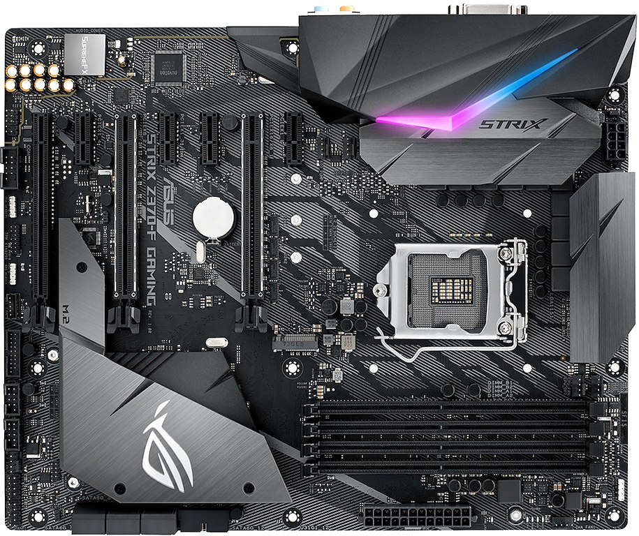 Matična ploča ASUS INTEL / Socket 1151 / čipset Z370 / memorija 4 x DDR4 / video izlaz DVI HDMI 1.4 DisplayPort / skladištenje podataka 2 x M.2 Socket 3 i 6 x SATA / eksterni port 6 x USB 3.1 / ek...