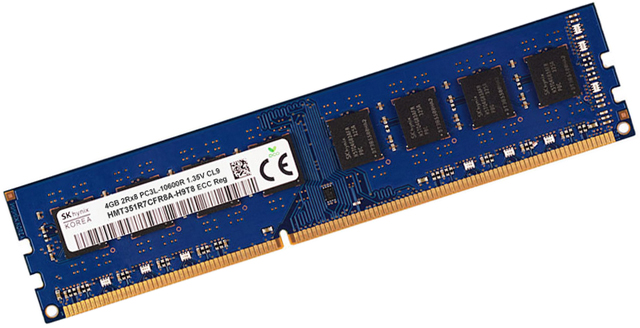 RAM Memorija za server HYNIX HMT351R7CFR8A-H9T8 ECC Registered 4GB DDR3L 1.333MHz PC3L-10600R RDIMM CL9 1.35V Low Voltage 17-čipova 2Rx8 256Mx8 Dual Ranked 240-pinova