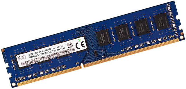 RAM Memorija za server HYNIX HMT41GR7BFR4C-RD ECC Registered 8GB DDR3 1.866MHz PC3-14900R RDIMM CL13 1.5V 5-čipova 1Rx4 1Gx4 Single Ranked 240-pinova