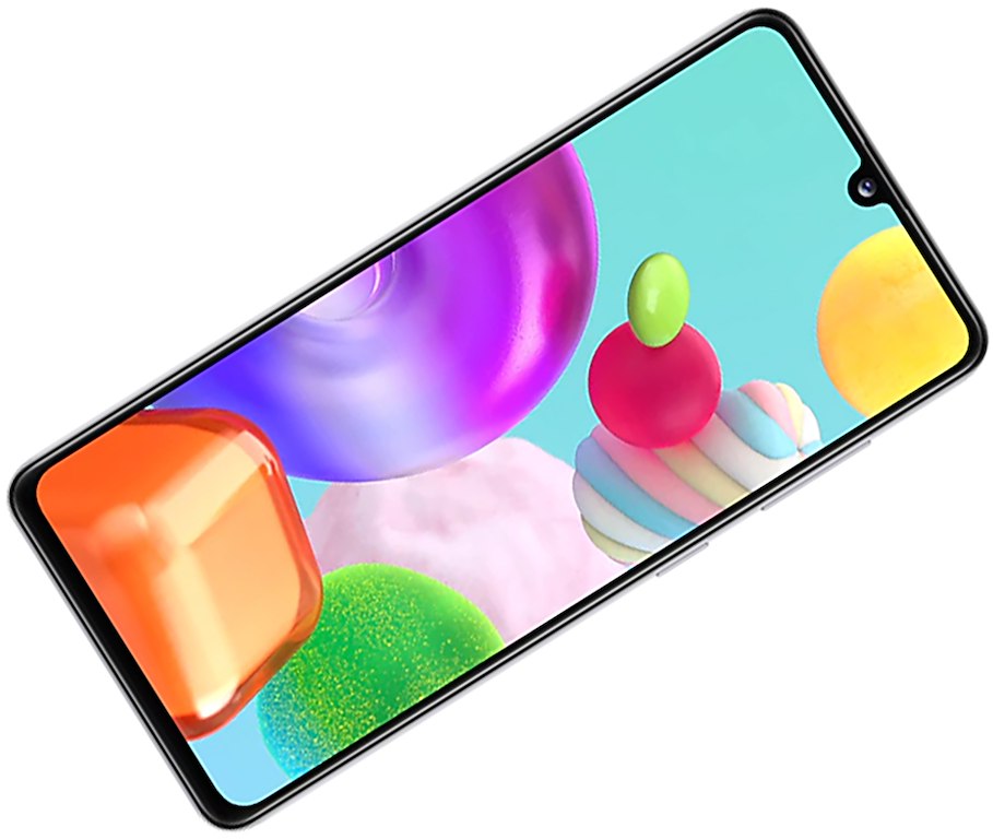 Smart mobilni telefon SAMSUNG Galaxy A41 / ekran 6.1 inč / procesor ARM Cortex-A75 8-jezgara / RAM memorija 4GB / fleš memorija 64GB / operativni sistem Android 10 / tip Dual SIM / boja BELA / mod...