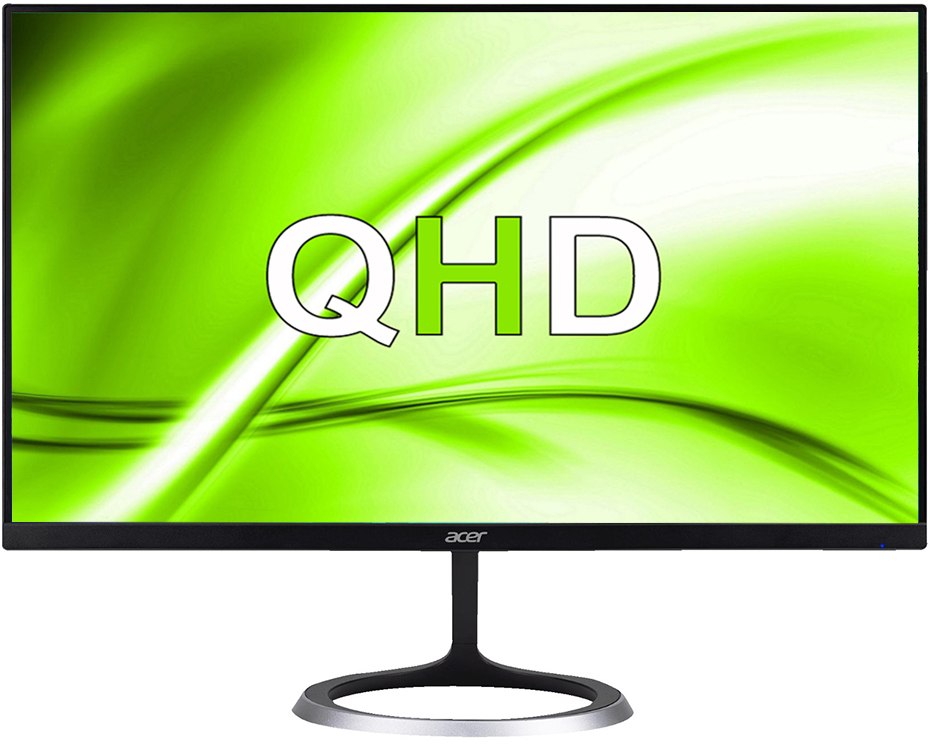 LED Monitor ACER / veličina ekrana 27 inča / rezolucija 2.560 x 1.440 piksela / standard QHD / tip panela IPS / osvetljenje 250 cd/m2 / kontrast 1000:1 / brzina odziva 4 milisekunde / vidno polje ...