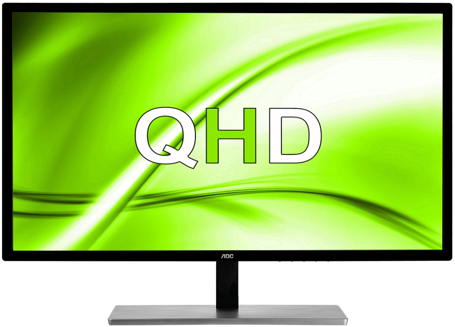 LED Monitor AOC / veličina ekrana 31.5 inča / rezolucija 2.560 x 1.440 piksela / standard QHD / tip panela IPS / osvetljenje 250 cd/m2 / kontrast 1200:1 / brzina odziva 5 milisekundi / vidno polje...