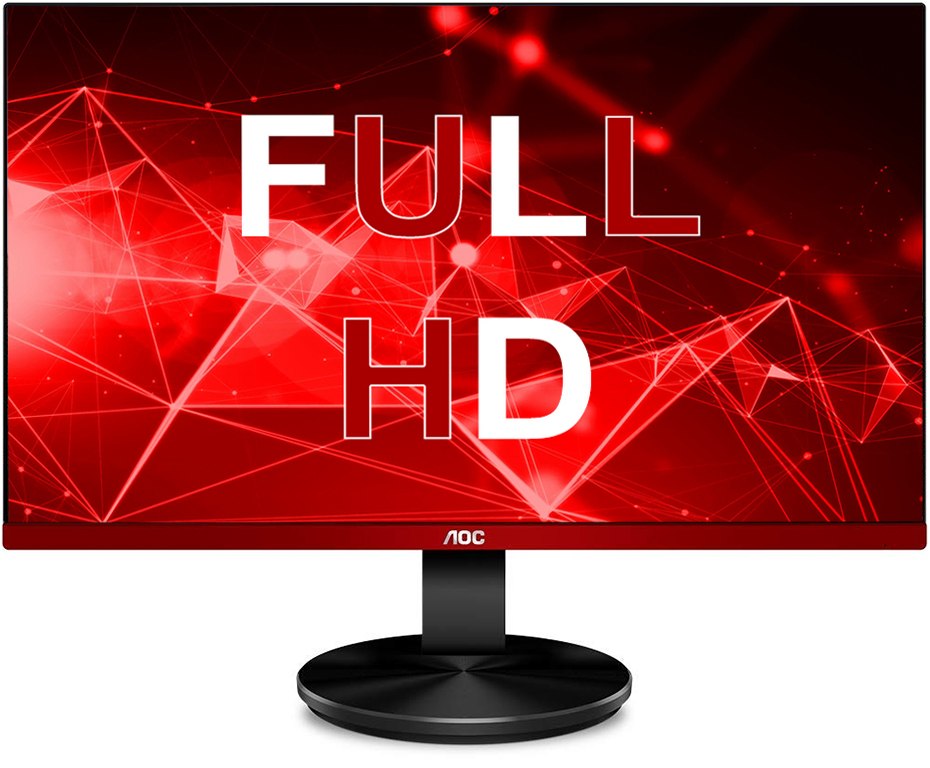 LED Monitor AOC / veličina ekrana 24.5 inča / rezolucija 1.920 x 1.080 piksela / standard FULL HD / tip panela TN / osvetljenje 400 cd/m2 / kontrast 1000:1 / brzina odziva 1 milisekunda / vidno po...