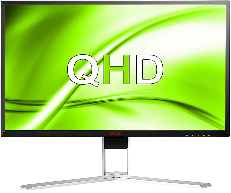 LED Monitor AOC / veličina ekrana 27 inča / rezolucija 2.560 x 1.440 piksela / standard QHD / tip panela TN / osvetljenje 350 cd/m2 / kontrast 1000:1 / brzina odziva 1 milisekunda / vidno polje ho...