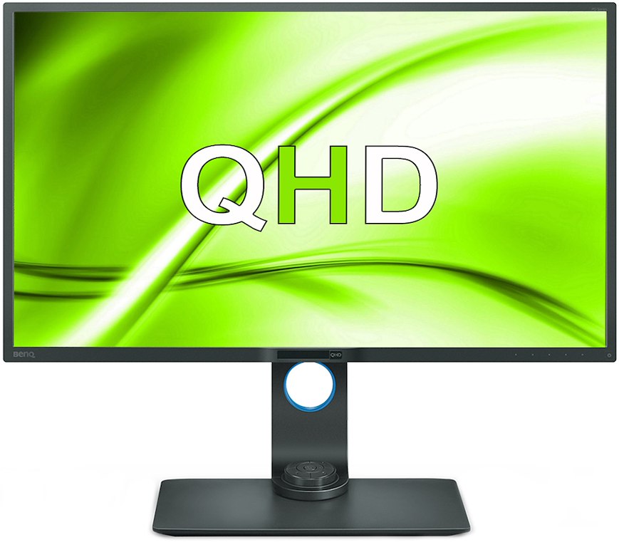 LED Monitor BENQ / veličina ekrana 32 inča / rezolucija 2.560 x 1.440 piksela / standard QHD / tip panela VA / osvetljenje 300 cd/m2 / kontrast 3000:1 / brzina odziva 4 milisekunde / vidno polje h...