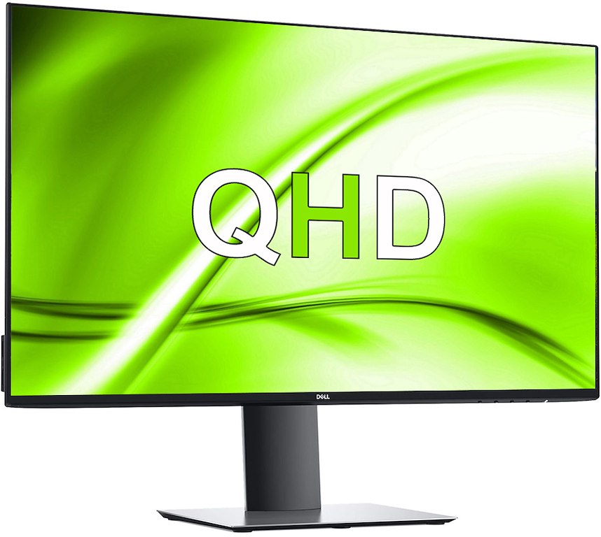 LED Monitor DELL / veličina ekrana 27 inča / rezolucija 2.560 x 1.440 piksela / standard QHD / tip panela IPS / osvetljenje 350 cd/m2 / kontrast 1000:1 / brzina odziva 5 milisekundi / vidno polje ...