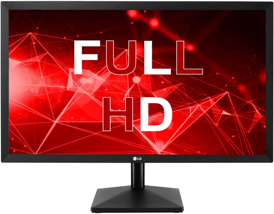 LED Monitor LG / veličina ekrana 23.5 inča / rezolucija 1.920 x 1.080 piksela / standard FULL HD / tip panela TN / osvetljenje 250 cd/m2 / kontrast 1000:1 / brzina odziva 1 milisekunda / vidno pol...