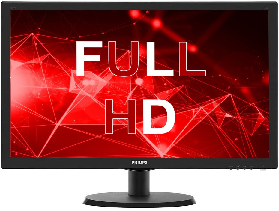 LED Monitor PHILIPS / veličina ekrana 21.5 inča / rezolucija 1.920 x 1.080 piksela / standard FULL HD / tip panela TN / osvetljenje 250 cd/m2 / kontrast 1000:1 / brzina odziva 5 milisekundi / vidn...