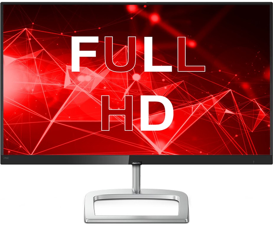 LED Monitor PHILIPS / veličina ekrana 21.5 inča / rezolucija 1.920 x 1.080 piksela / standard FULL HD / tip panela IPS / osvetljenje 250 cd/m2 / kontrast 1000:1 / brzina odziva 5 milisekundi / vid...