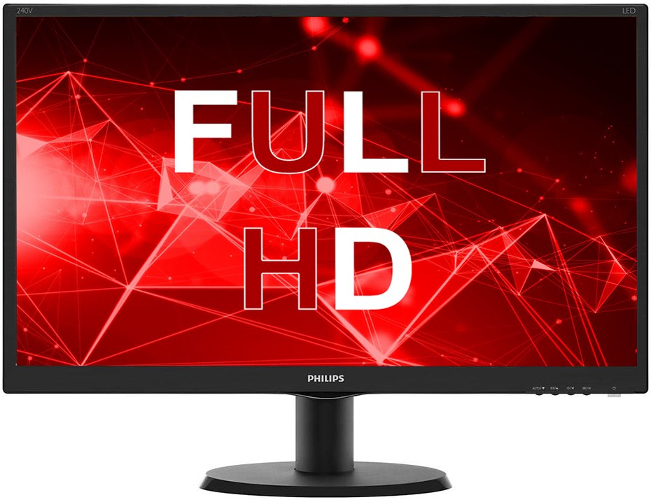 LED Monitor PHILIPS / veličina ekrana 23.8 inča / rezolucija 1.920 x 1.080 piksela / standard FULL HD / tip panela IPS / osvetljenje 250 cd/m2 / kontrast 1000:1 / brzina odziva 5 milisekundi / vid...