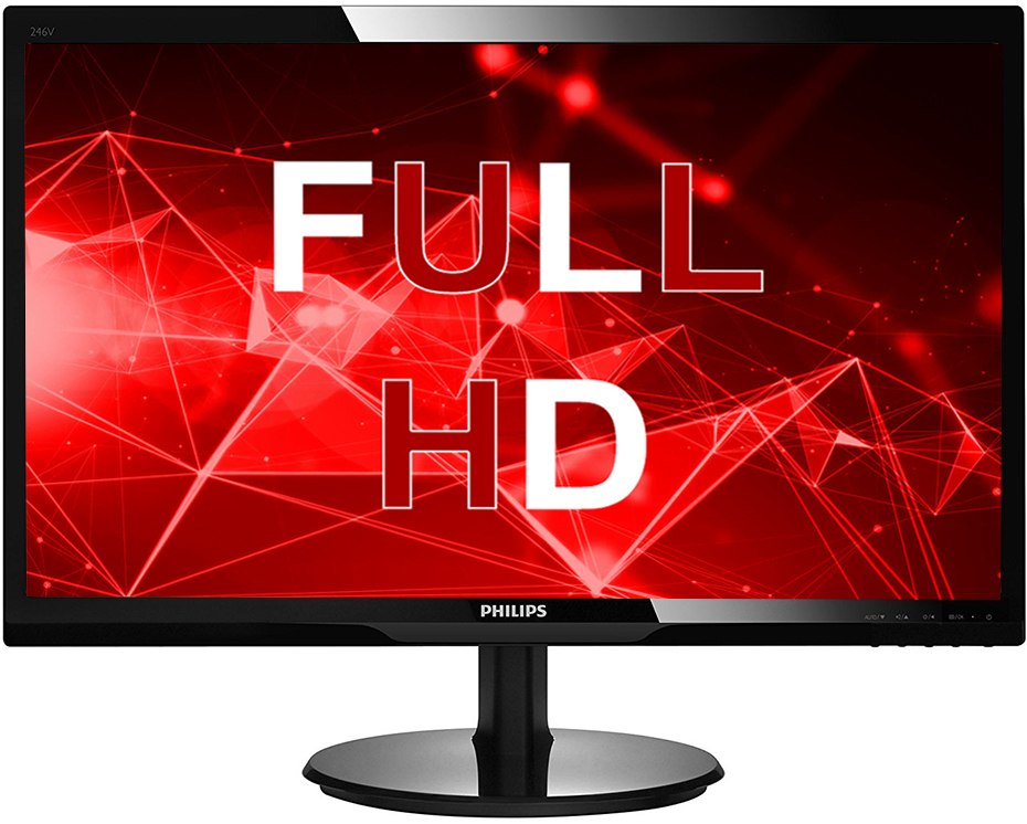 LED Monitor PHILIPS / veličina ekrana 24 inča / rezolucija 1.920 x 1.080 piksela / standard FULL HD / tip panela TN / osvetljenje 250 cd/m2 / kontrast 1000:1 / brzina odziva 1 milisekunda / vidno ...