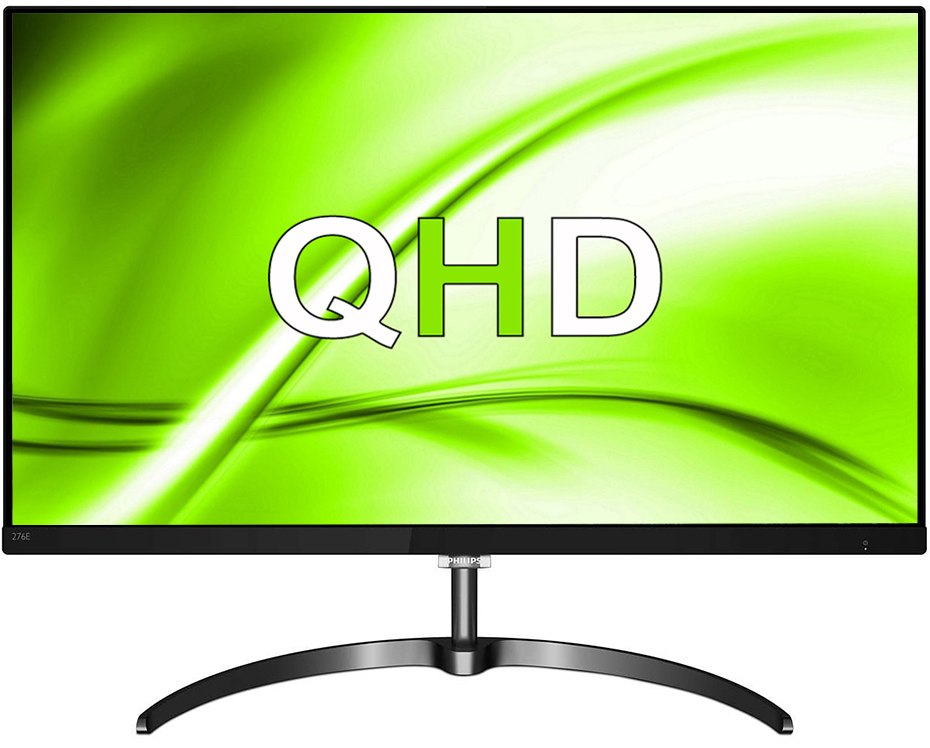 LED Monitor PHILIPS / veličina ekrana 27 inča / rezolucija 2.560 x 1.440 piksela / standard QHD / tip panela IPS / osvetljenje 350 cd/m2 / kontrast 1000:1 / brzina odziva 4 milisekunde / vidno pol...