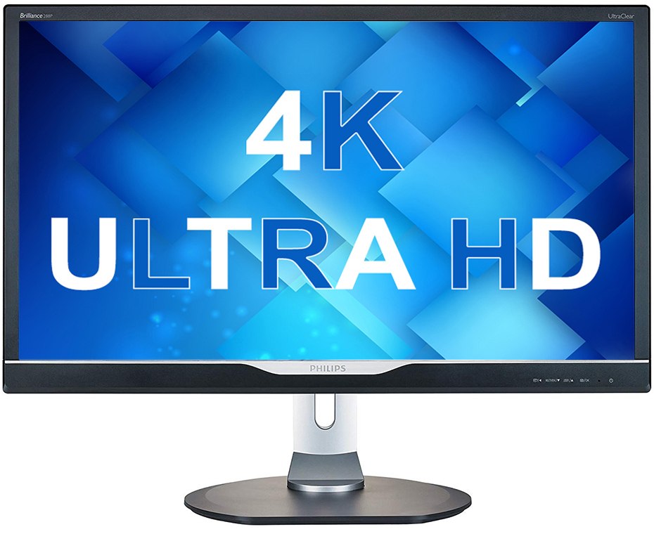 LED Monitor PHILIPS / veličina ekrana 28 inča / rezolucija 3.840 x 2.160 piksela / standard 4K ULTRA HD / tip panela TN / osvetljenje 300 cd/m2 / kontrast 1000:1 / brzina odziva 1 milisekunda / vi...