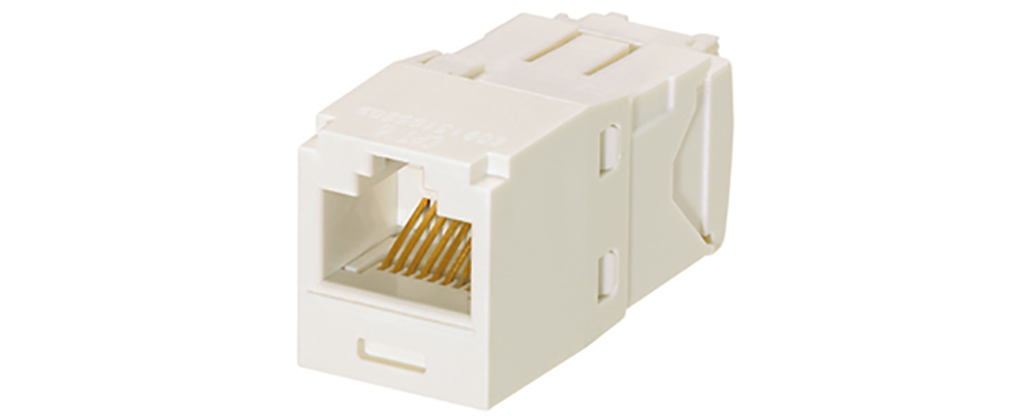 RJ45 Modul PANDUIT Mini-Com TX-6 PLUS / kategorija CAT6 / tip NEOKLOPLJENI / boja BELA / model CJ688TGAW