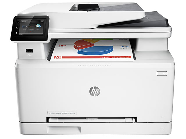 Multifunkcijski kolor uređaj štampač kopir skener HP Color LaserJet Pro M274n (M6D61A)