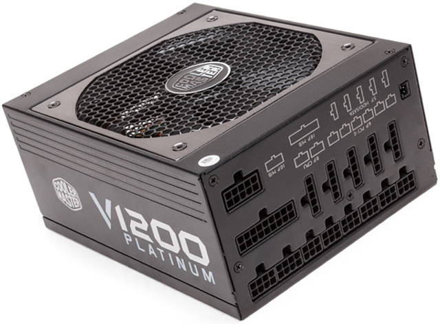 Napajanje za kompjuter računar COOLER MASTER Vanguard Platinum V1200 RS-C00-AFBAG1-EU 1200W Efikasnost 93% Faktor snage 0.9