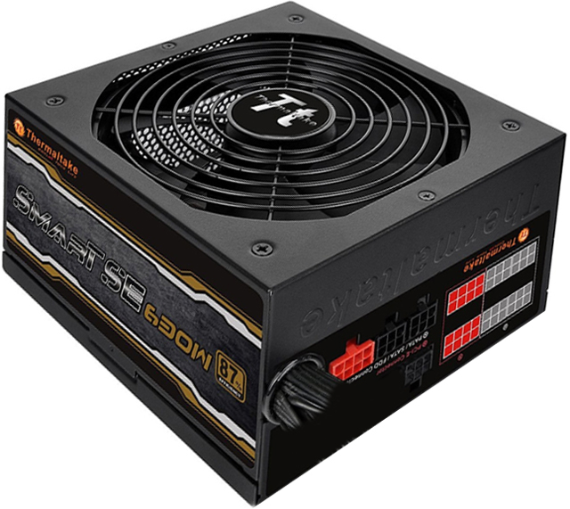 Napajanje za kompjuter računar THERMALTAKE Smart SE SPS-630M 630W Efikasnost 80% Faktor snage 0.9