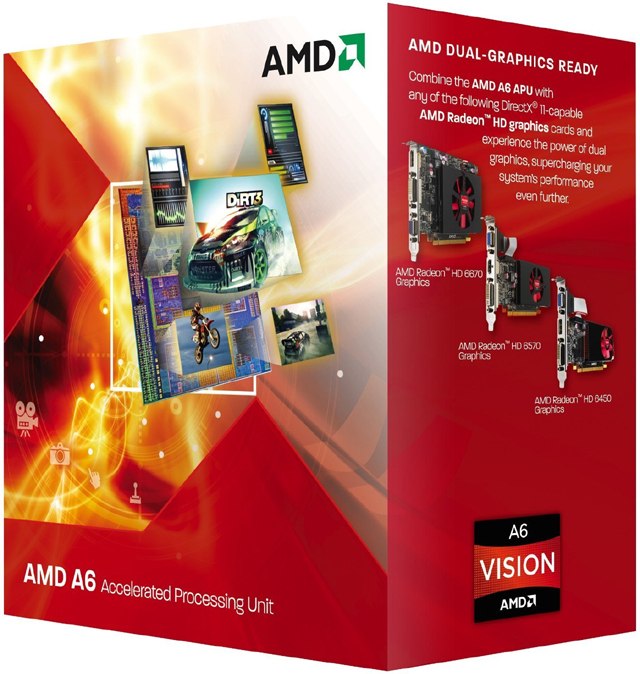 Procesor CPU AMD A6-3500 2.1GHz 3 jezgra 3MB keš Socket FM1