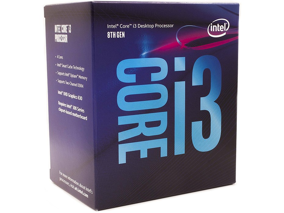 Procesor INTEL Core i3-8300 / Socket 1151 / generacija 8 / 4-jezgra / radna frekvencija 3.7GHz / keš memorija 8MB / termalna snaga 62W