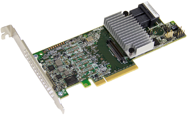 RAID Kontroler INTEL RS3DC080 PCI Express 3.0 2xMini-SAS SFF8088 8xSAS/SATA III 12Gb/s