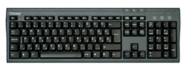 Tastatura za kompjuter računar CHICONY KB-9810 Keyboard Standard YU PS/2 KB-9810-Bk-YU/PS2