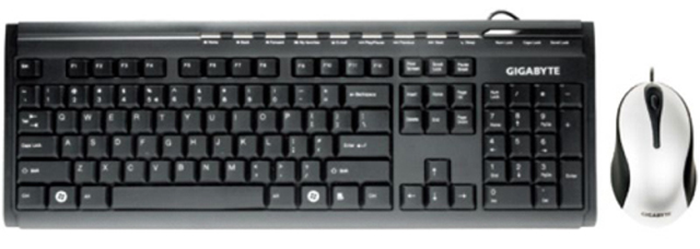 Tastatura za kompjuter računar GIGABYTE GK-KM6100 YU PS/2 GKM6100-15R-BCR + Miš