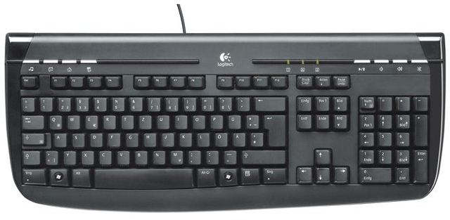 Tastatura za kompjuter računar LOGITECH OEM Internet 350 Keyboard Black US USB 967740-0100