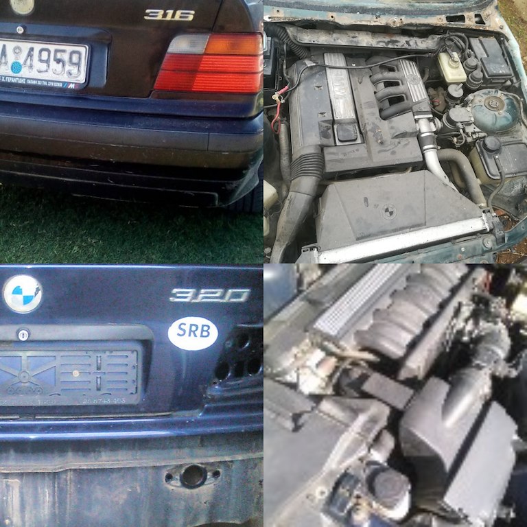 1996, BMW, E36 motori limarija