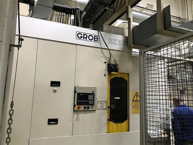 Horizontalni centar za mahinacije
GROB BZ 500