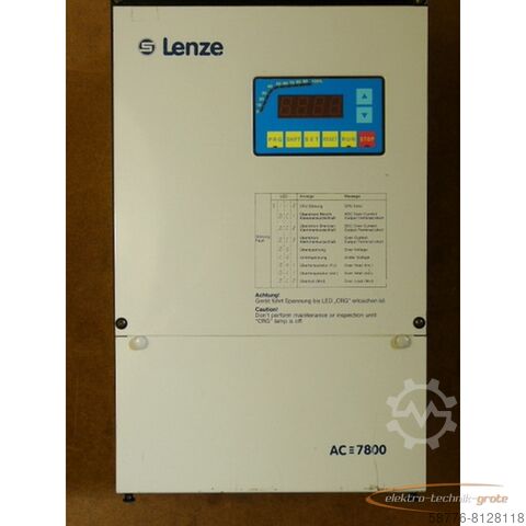 Lenze komponenta
Lenze AC 7800 Servodrive