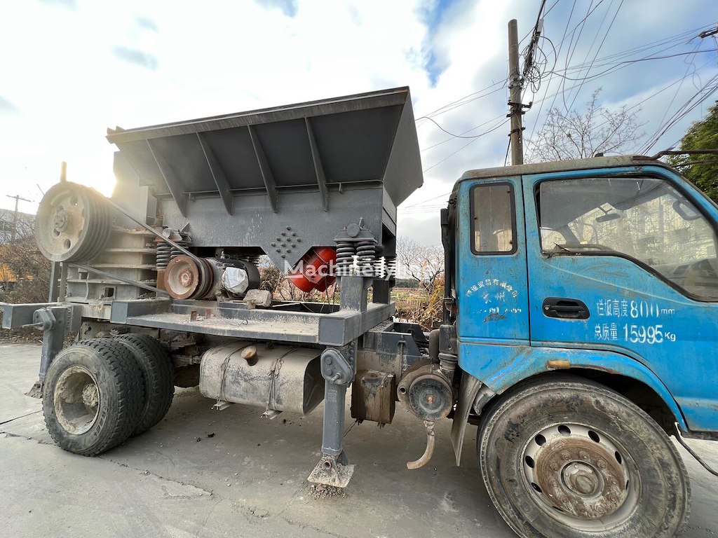 Novo Kinglink Truck Mounted Vibrating Feeder and Jaw Crusher | Quarry | Concre postrojenje za drobljenje