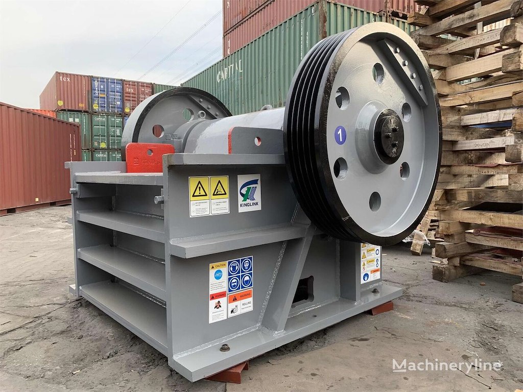 Nova Kinglink PEX1251 Fine Jaw Crusher | Bauxite / Alumina čeljusna drobilica