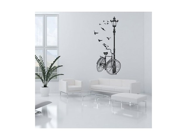 Nalepnice,stikeri za zid,drvo,staklo,metal Bicikl