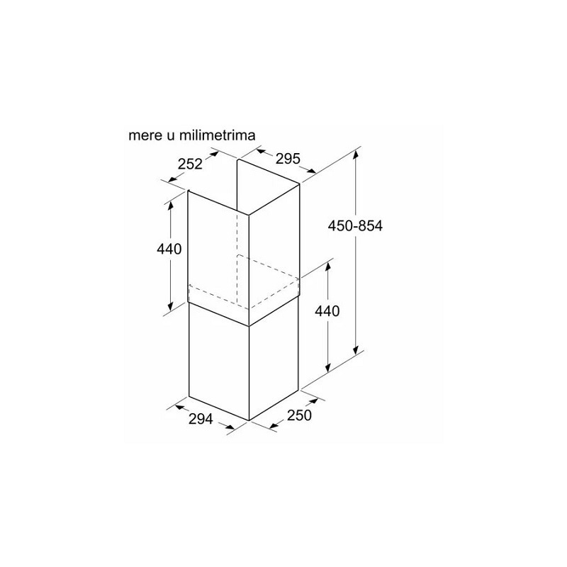 Bosch dodatni pribor za aspiratore DWZ1IB6K1