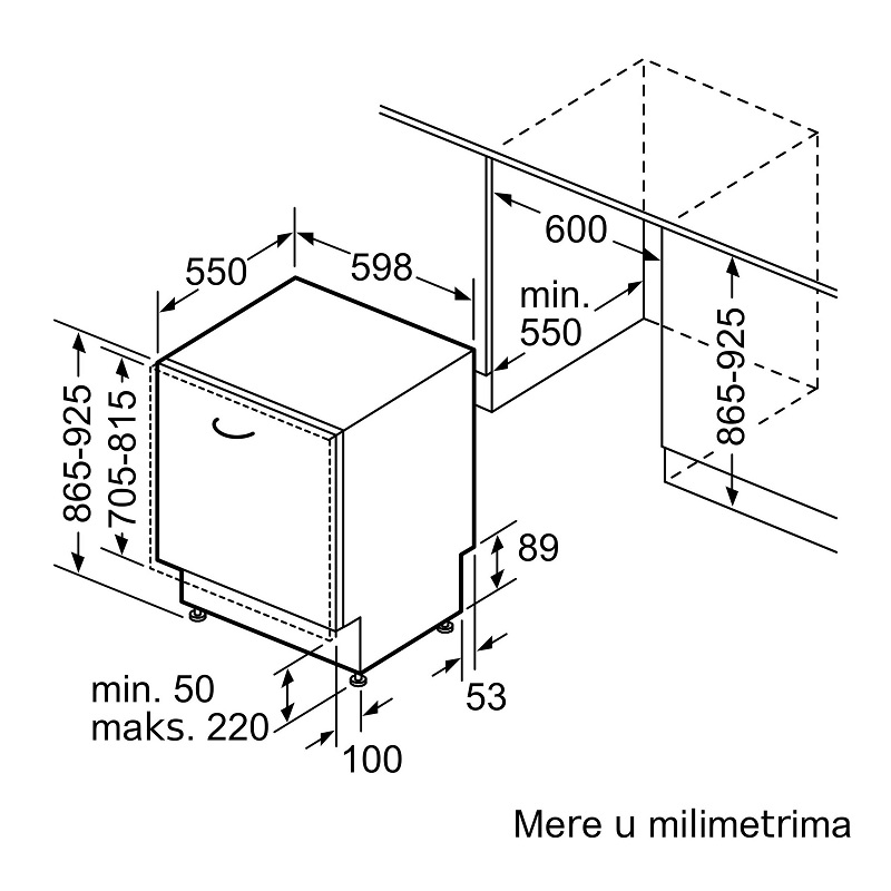 Bosch ugradna sudomašina SBH4HVX31E