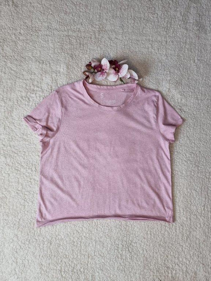 FSBN sister bebi roze crop majica, jednom nosena