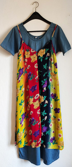 Haljina u boho stilu 2 u 1 vel. M/L