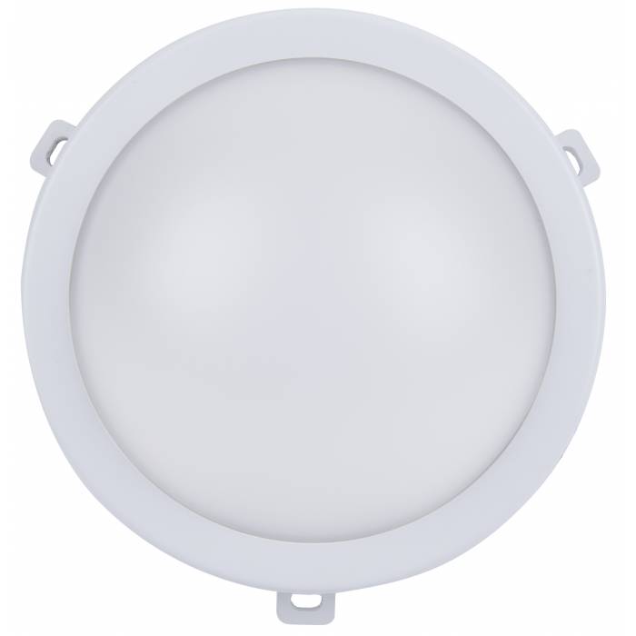 LED lampa okrugla 12W 4000K IP54 bela