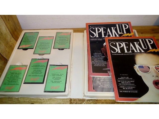Speak up /Magazini + kasete za učenje engleskog jezika