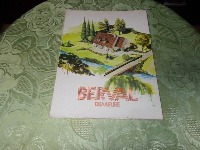 Berval Demeure - katalog kuca na francuskom iz 1976 god