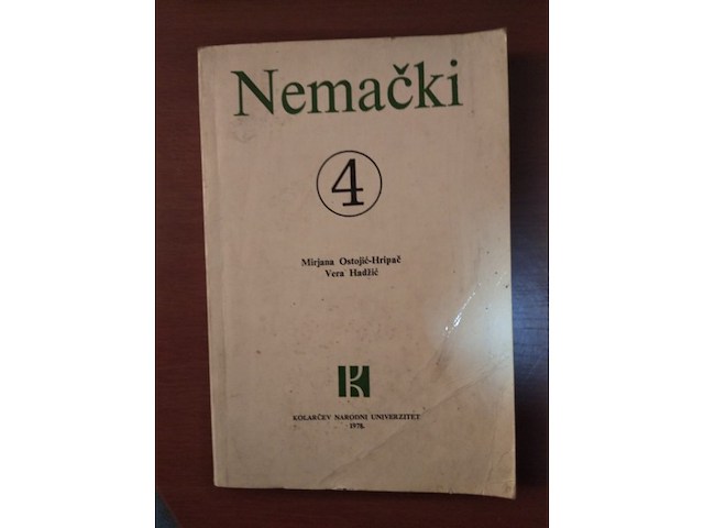 Nemacki 4 - Mirjana Ostojic-Hripač