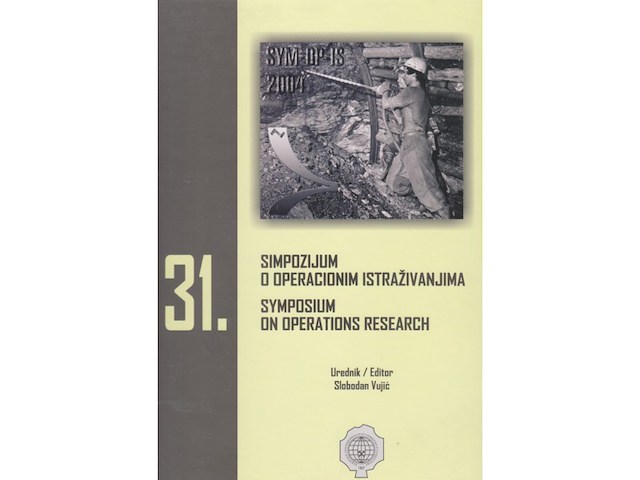 31. SIMPOZIJUM O OPERACIONIM ISTRAŽIVANJIMA - perfekT